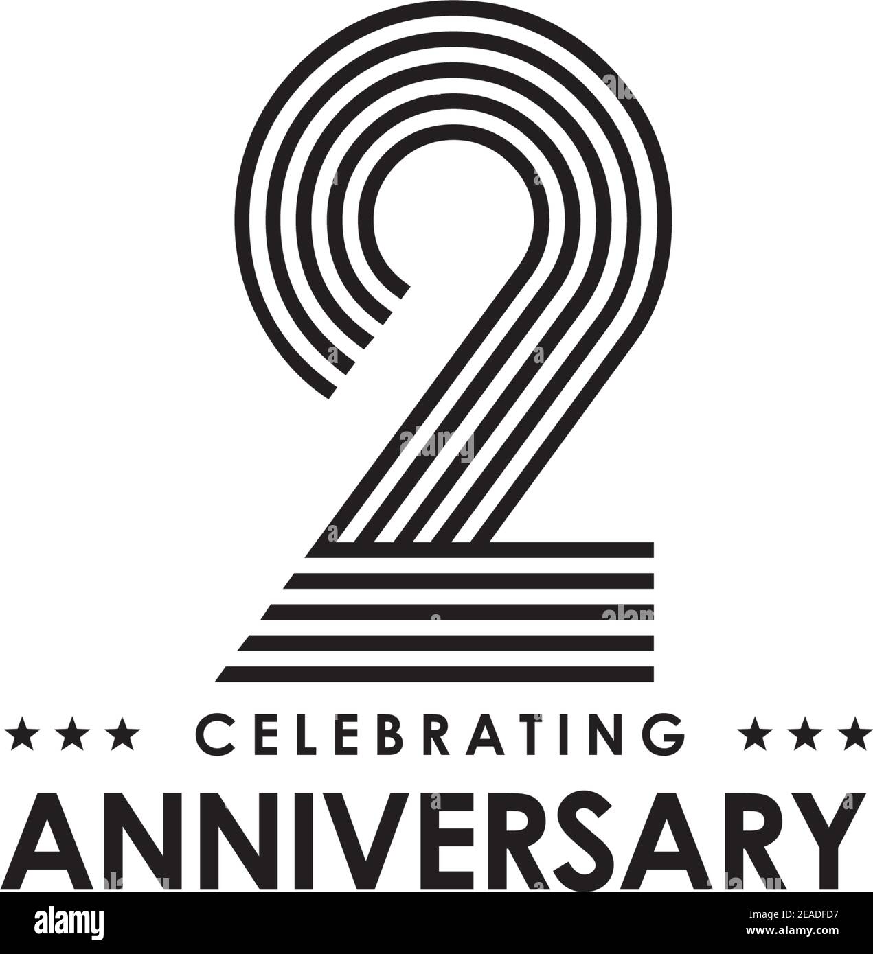 Here celebrating the second Stock Vector Images - Alamy