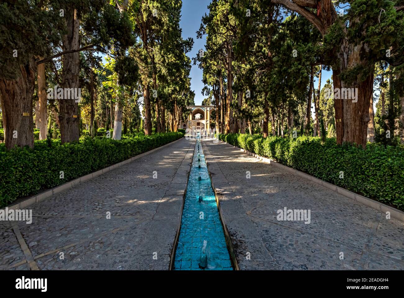 Fin Gardens, Kashan, Iran. UNESCO World Heritage Site Stock Photo - Alamy