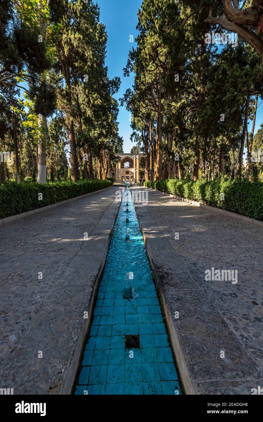 Fin Gardens, Kashan, Iran. UNESCO World Heritage Site Stock Photo - Alamy