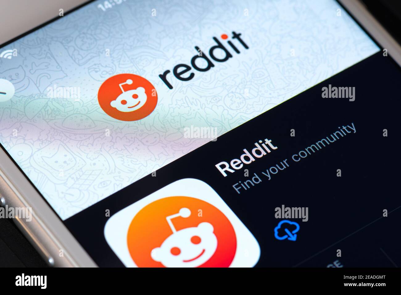 Reddit logo hi-res stock photography and images - Alamy