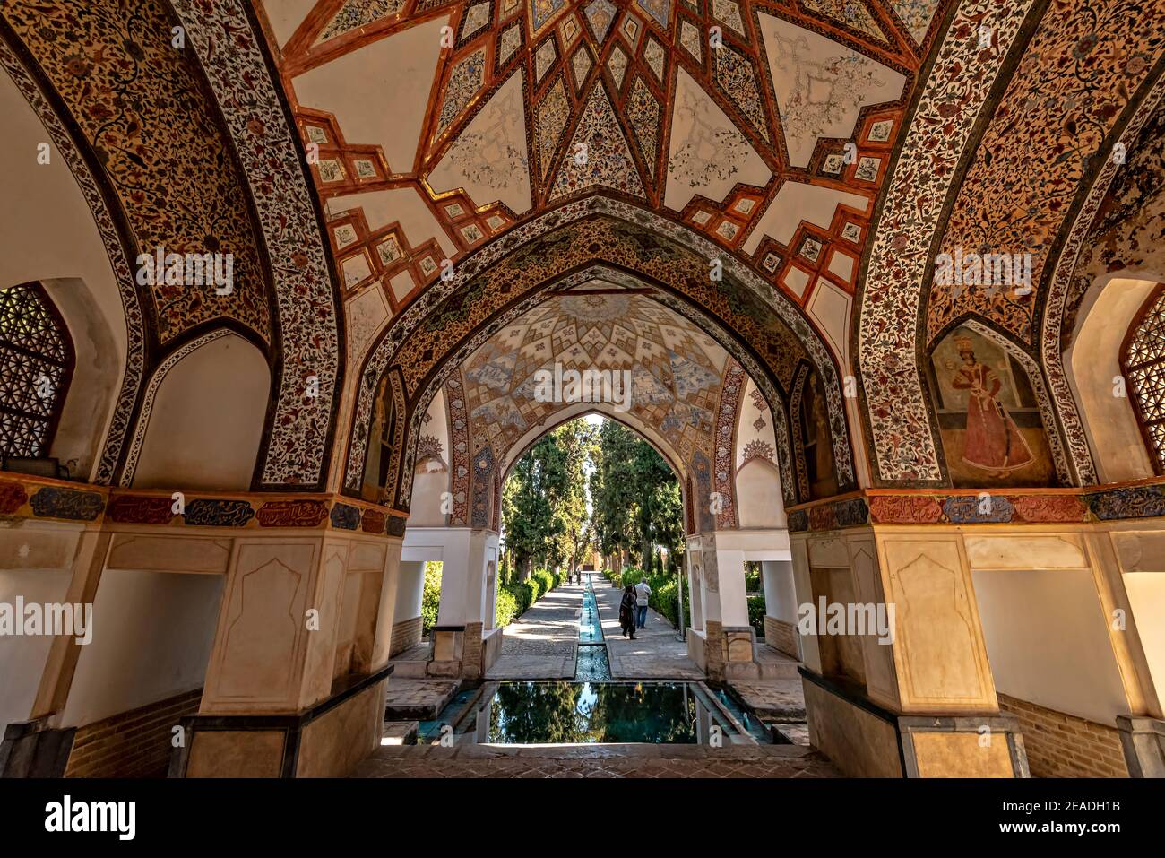 Fin Gardens, Kashan, Iran. UNESCO World Heritage Site Stock Photo - Alamy