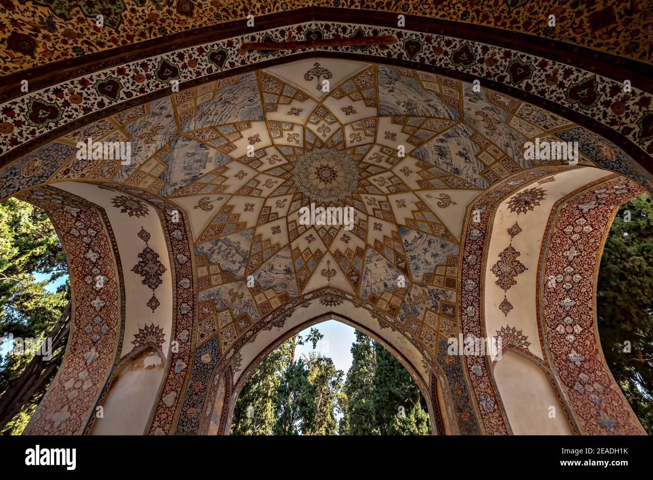 Fin Gardens, Kashan, Iran. UNESCO World Heritage Site Stock Photo - Alamy