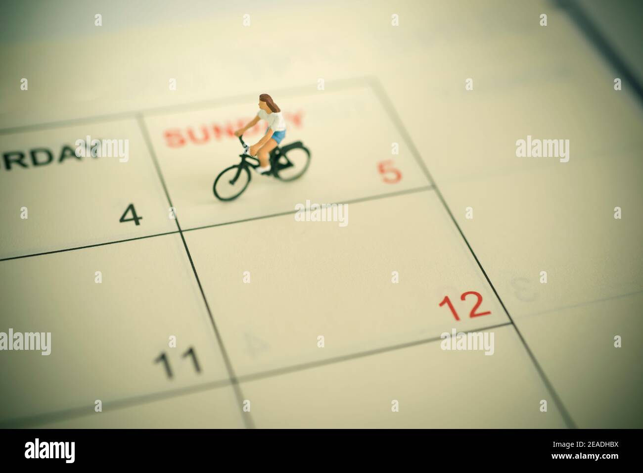 Weekend calendar hi-res stock photography and images - Alamy