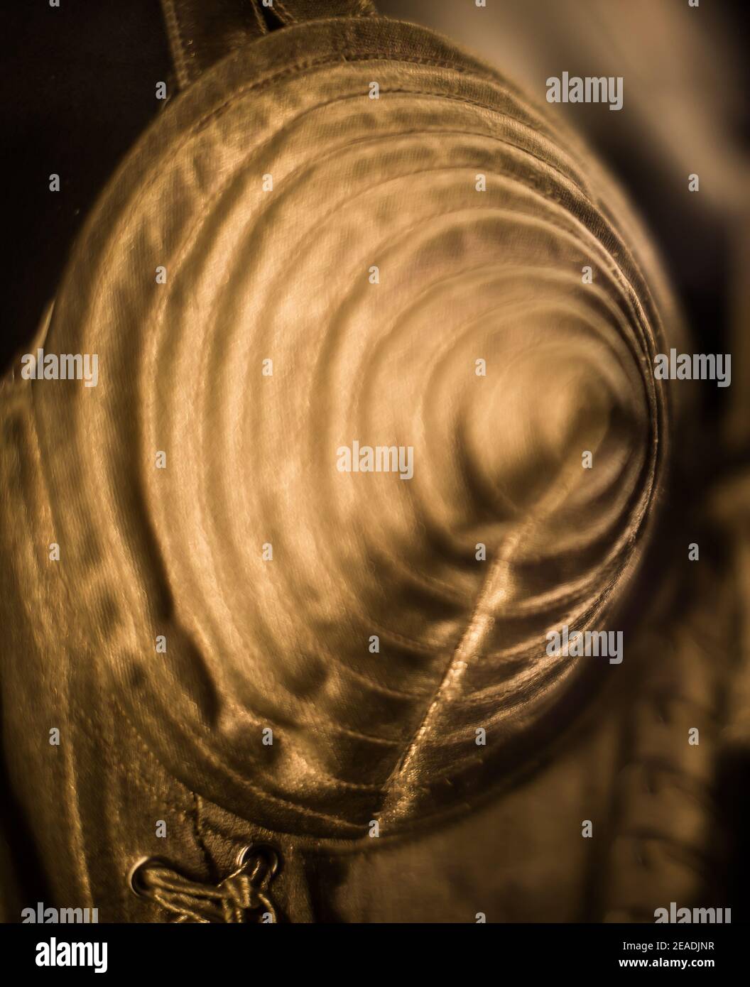 Detail from Madonna's famous cone-bra costume designed by Jean-Paul ...