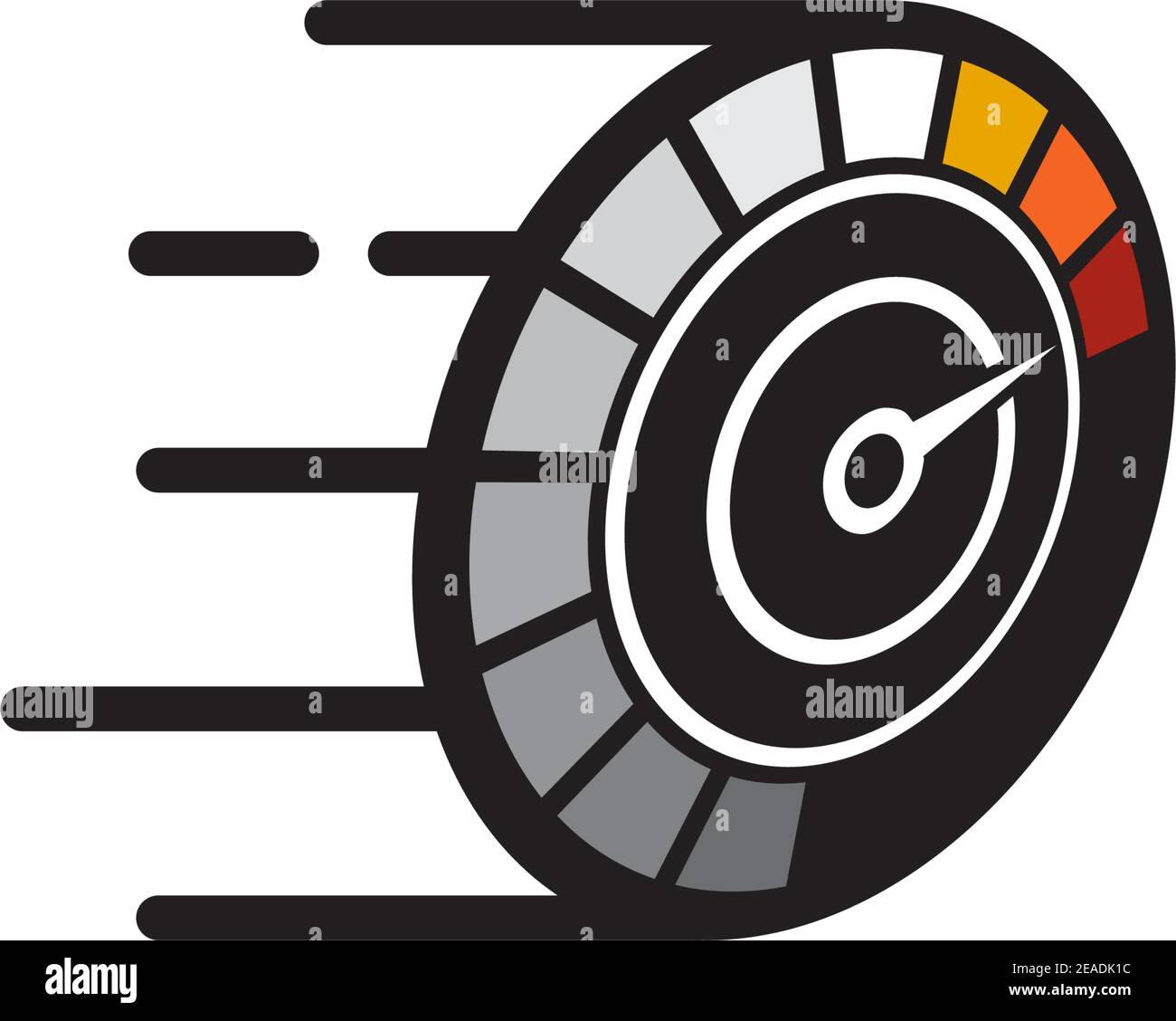 Speedometer icon logo design inspiraiton vector template Stock Vector ...