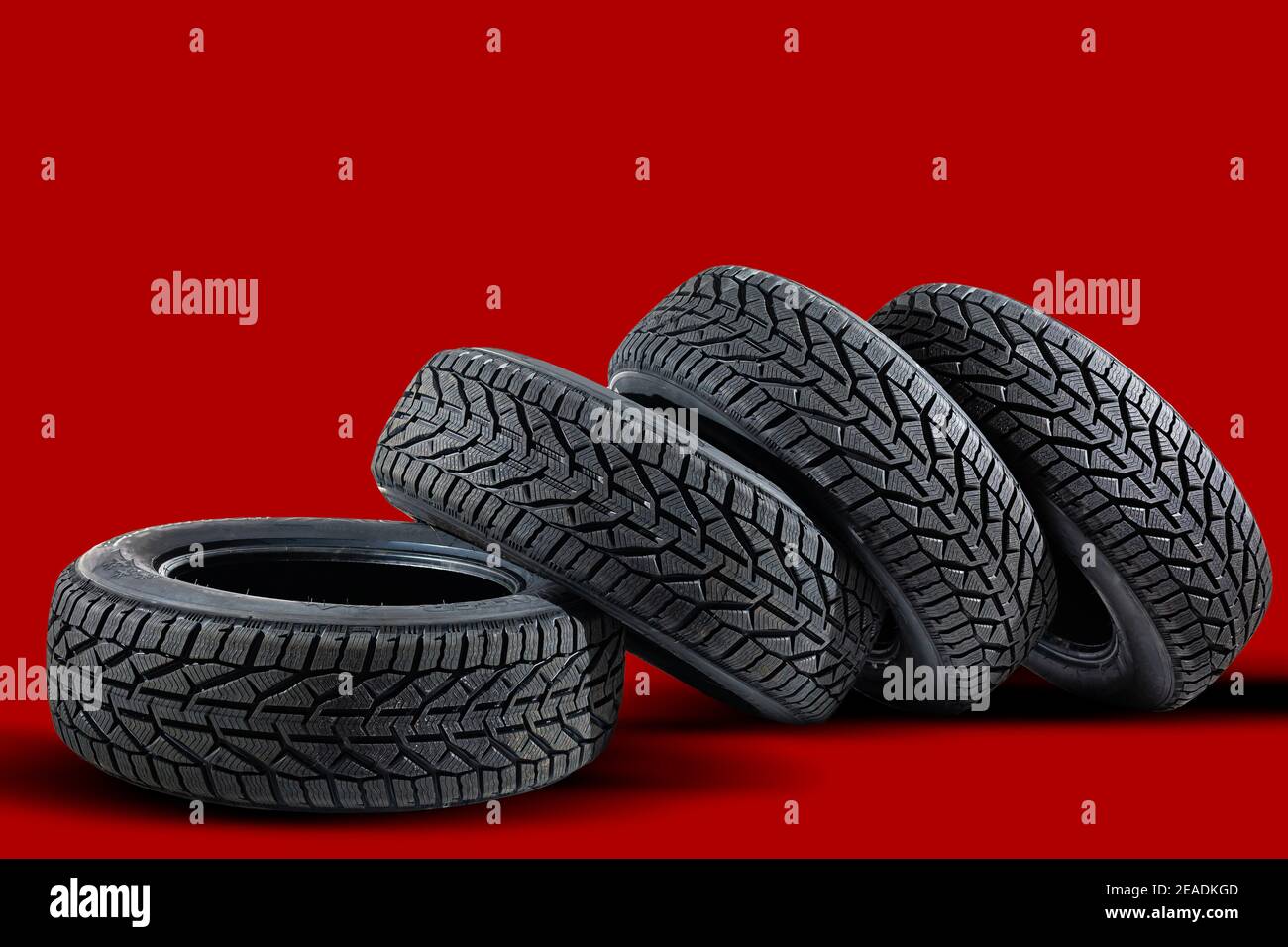 Red Tyres High Resolution Stock Photography and Images - Alamy