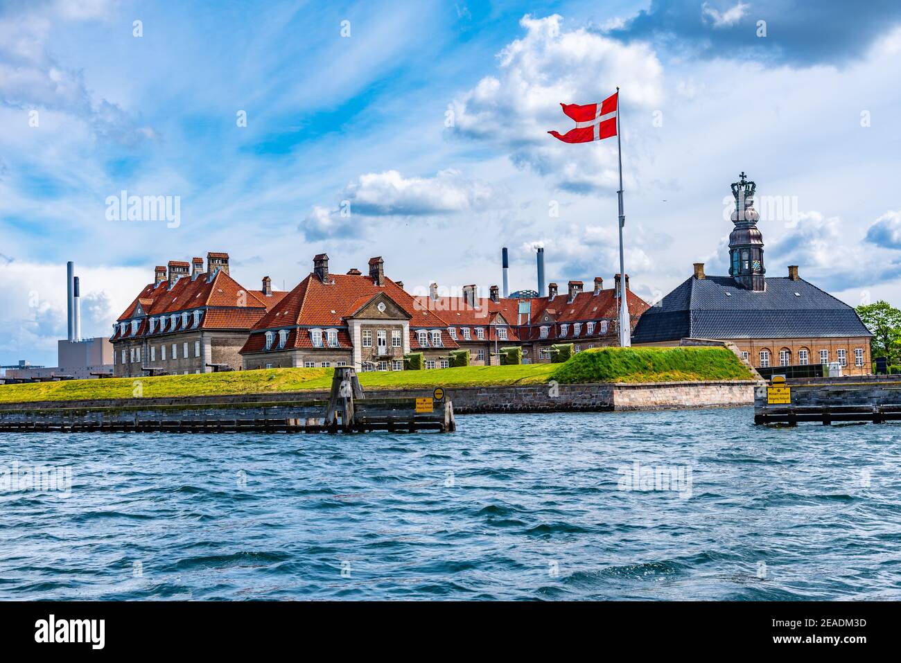 View of an old military base in Copenhagen, Denmark Stock Photo - Alamy
