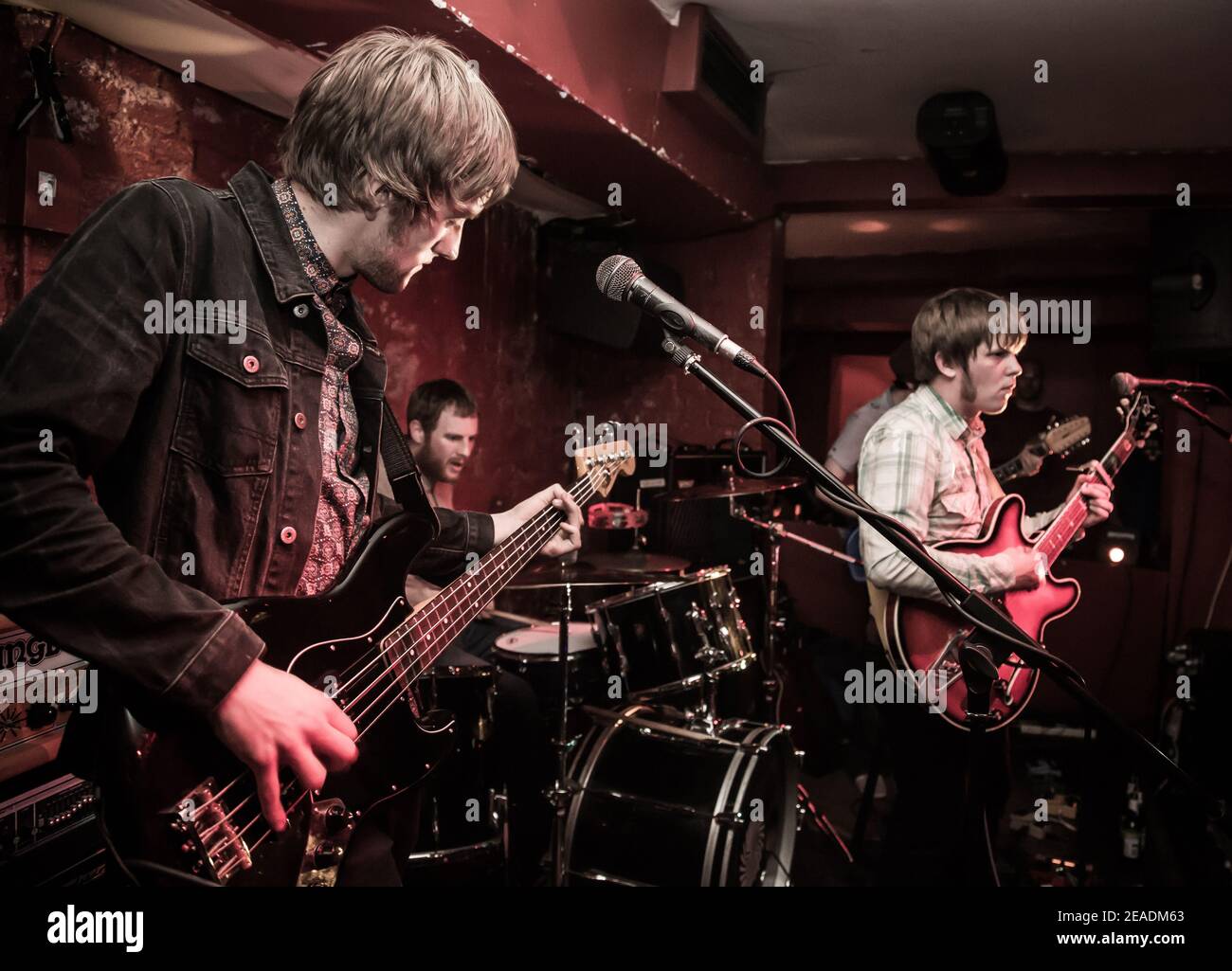 Psych rock band The Lucid Dream live on stage at the Buffalo Bar in ...