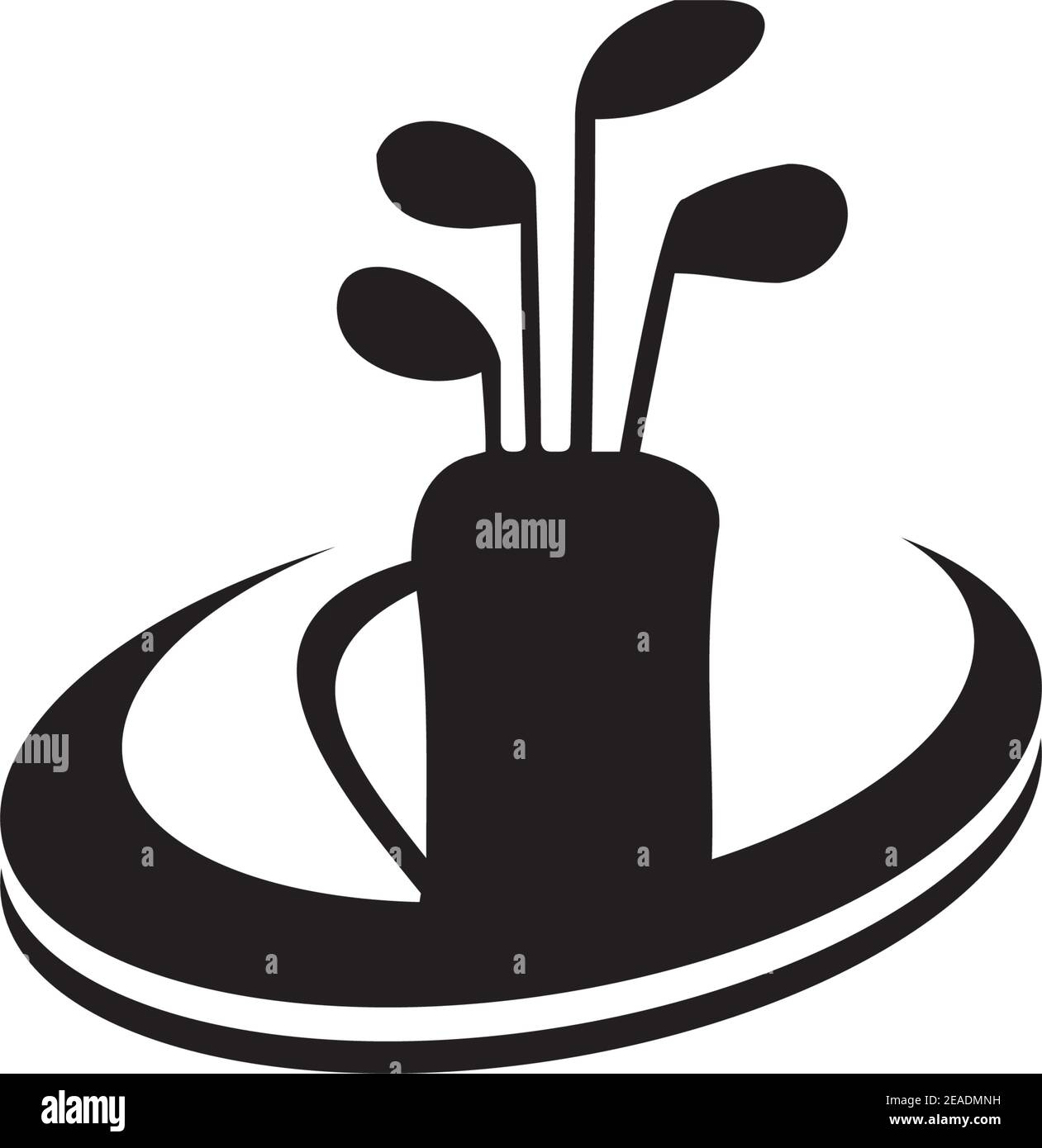 Golf logo icon design inspiration vector template Stock Vector Image ...