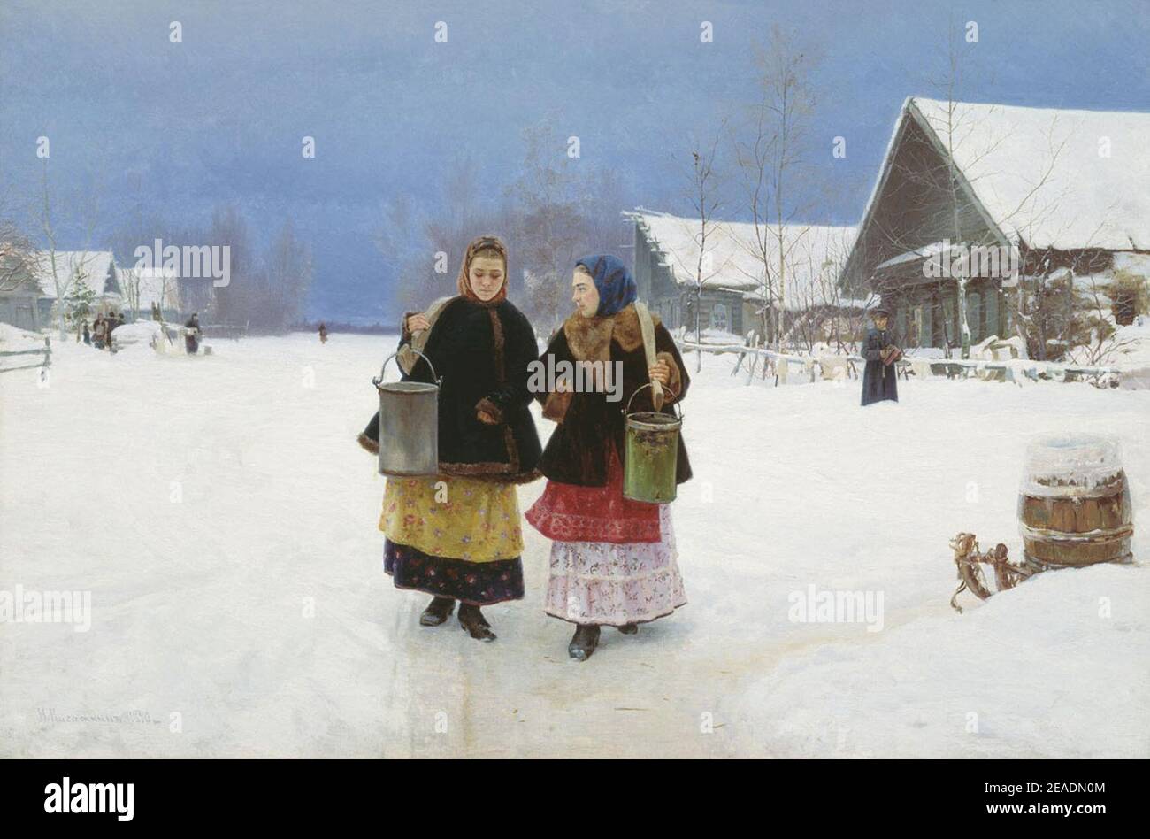 Nikolaj Alexejewitsch Kassatkin - Rival Ladies Stock Photo - Alamy