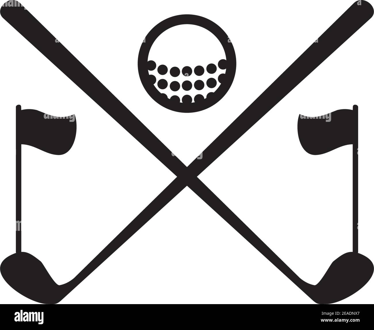 Golf logo icon design inspiration vector template Stock Vector Image ...