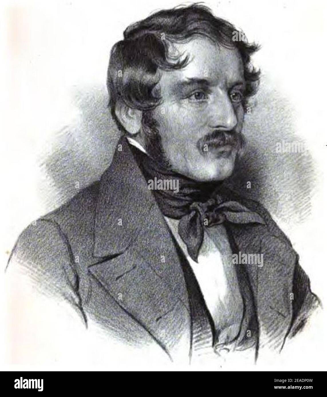 Nikolaus Lenau 1847 Stock Photo - Alamy