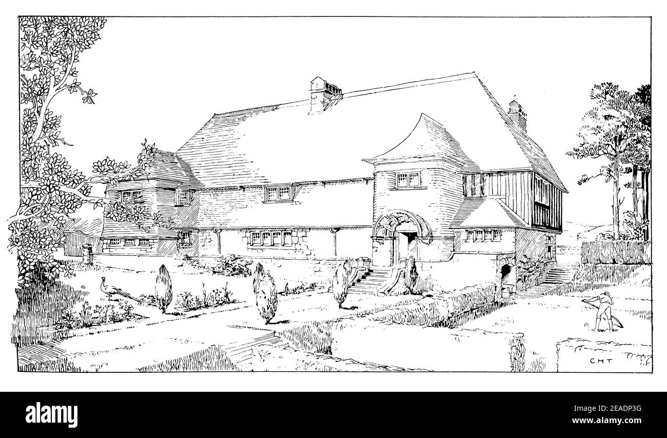 Architecture, Cliff Towers, Salcombe, Devon, front design by architect ...