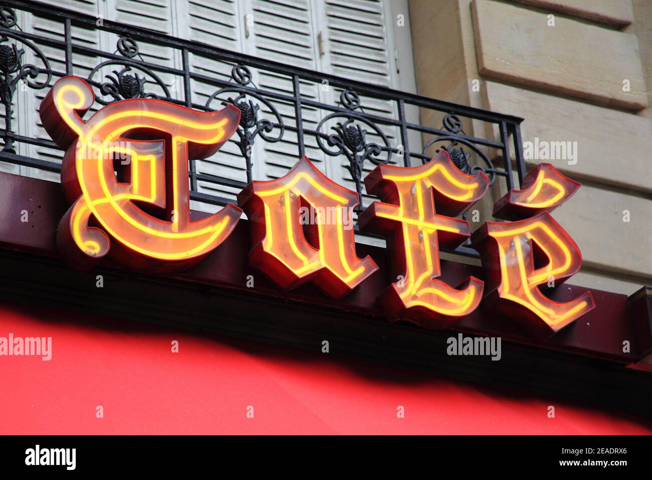 Cafe entrance restaurant sign hi-res stock photography and images - Alamy