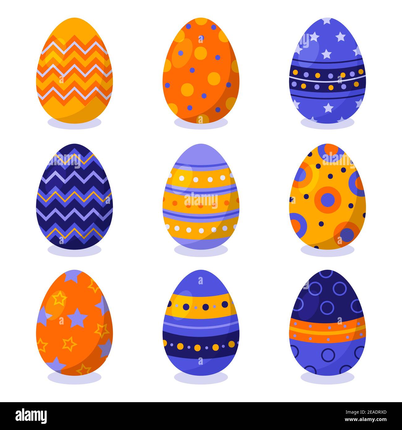 Easter egg pack Vector illustration Stock Vector Image & Art - Alamy