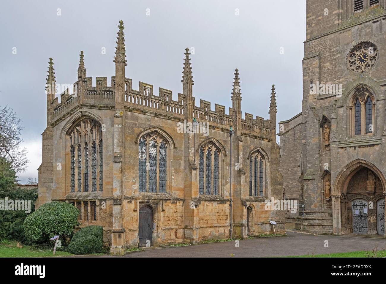 14th century Chantry Chapel, St Marys church, Higham Ferrers ...