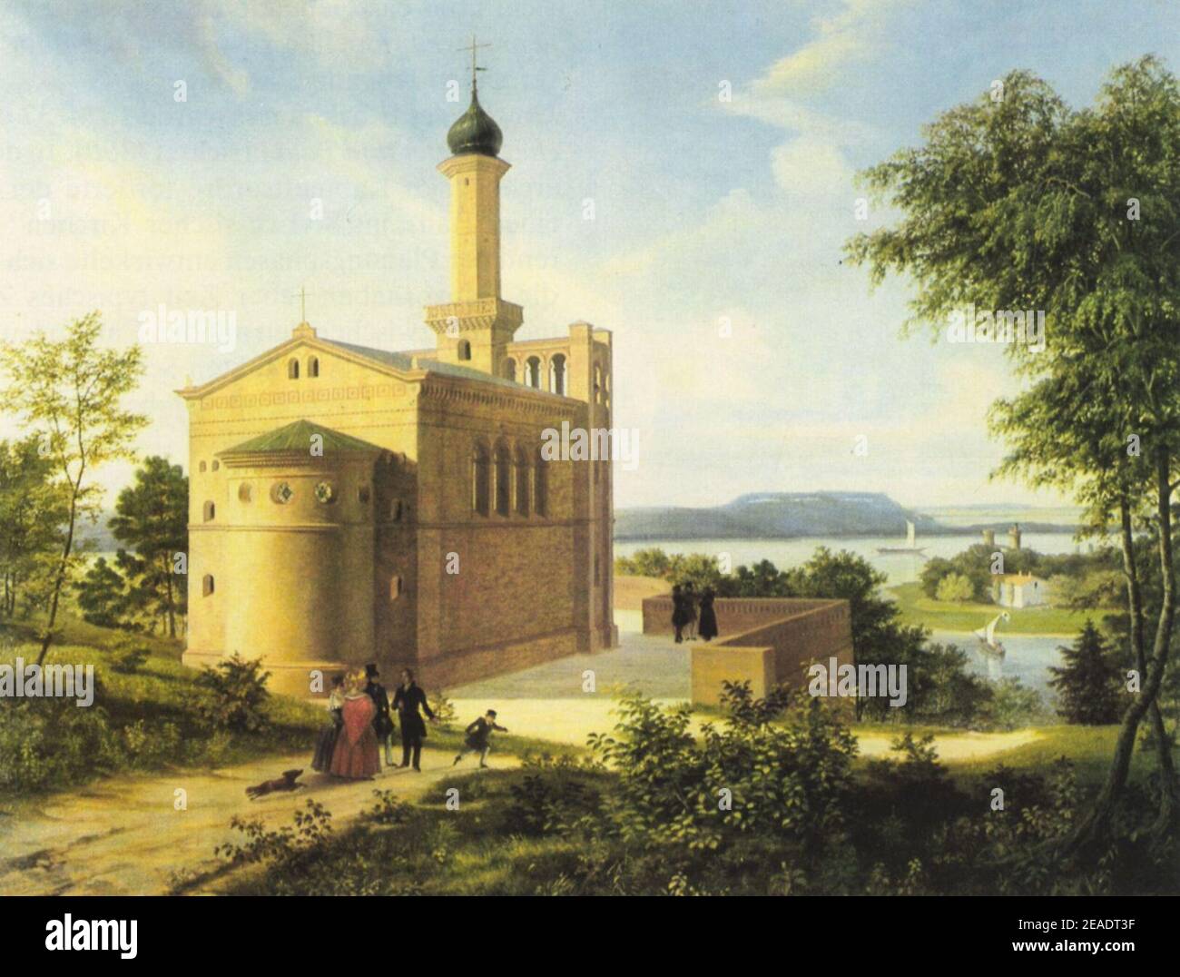 Nikolskoe Maximilian Roch um 1850 Stock Photo - Alamy