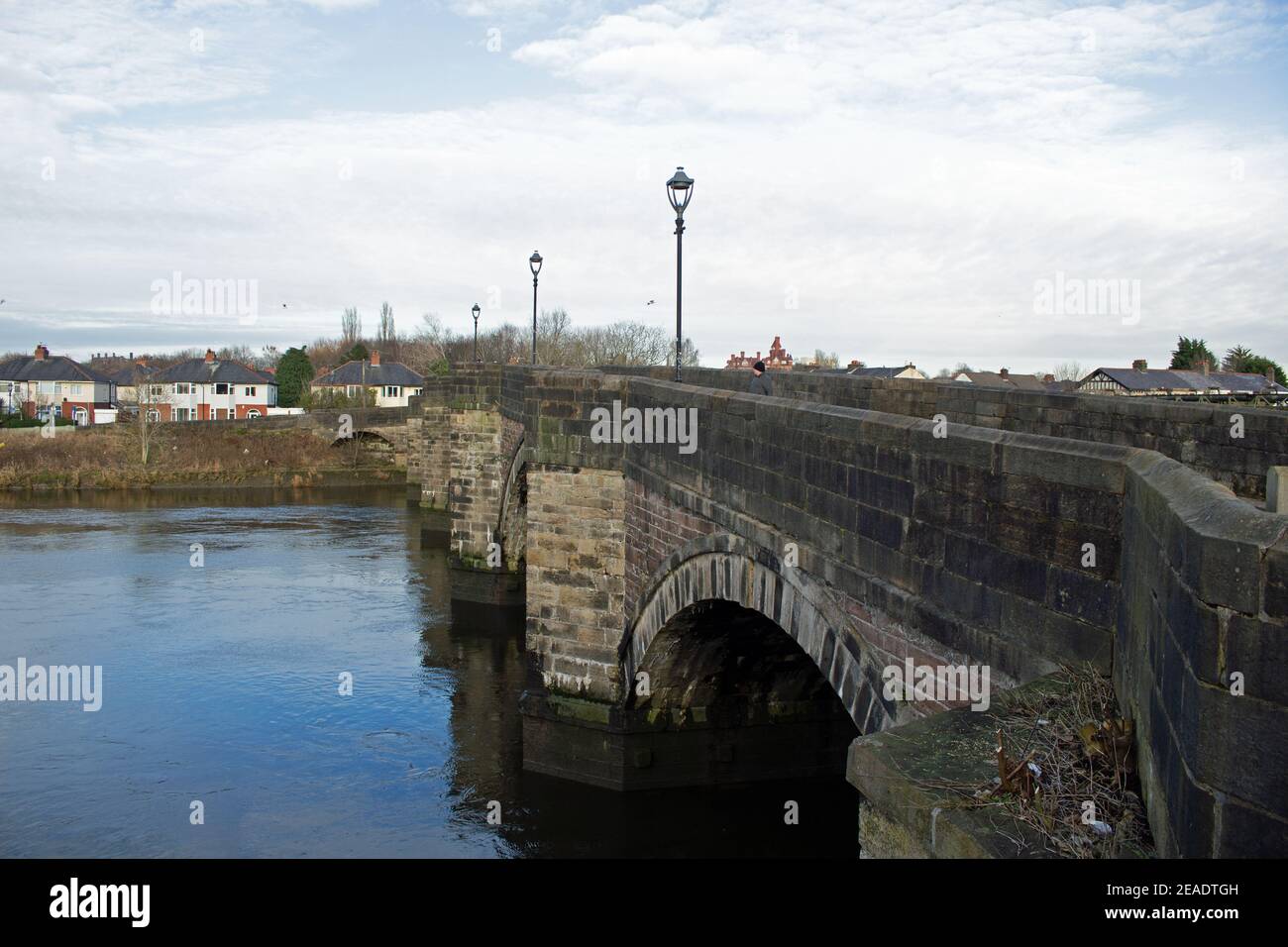 Penwortham old bridge hi-res stock photography and images - Alamy