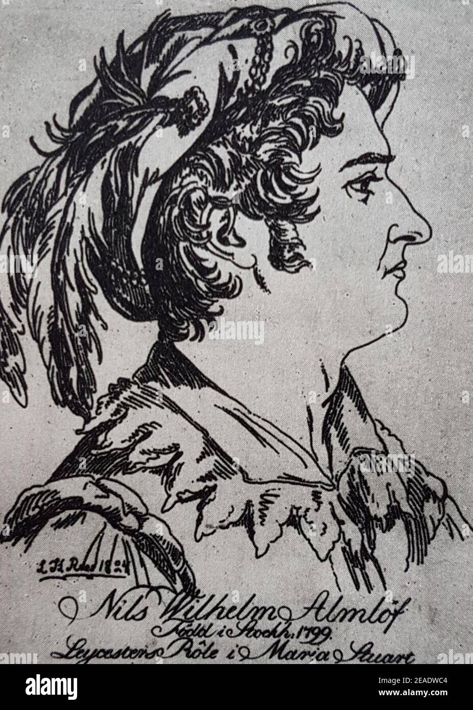 Nils Wilhelm Almlöf x Leonard Roos af Hjelmsäter Stock Photo - Alamy