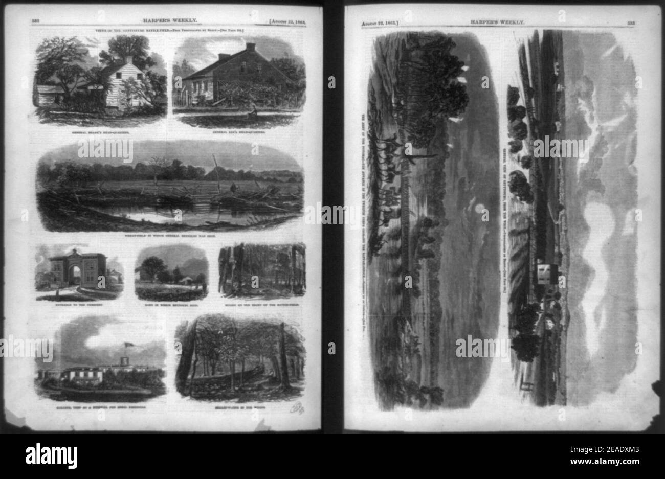 Mathew brady gettysburg hi-res stock photography and images - Alamy