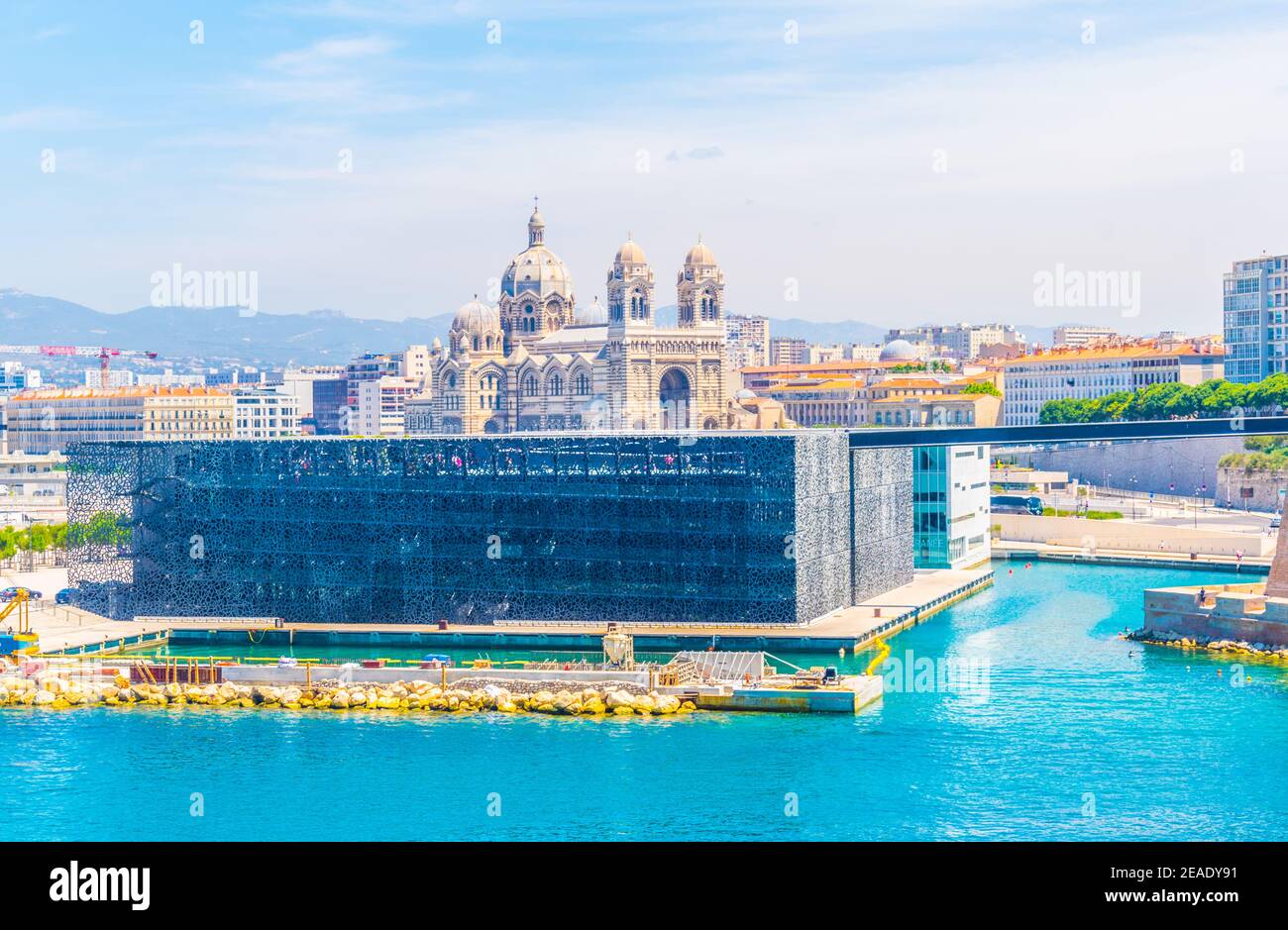 Mucem Museum of European and Mediterranean Civilisations at Marseille ...