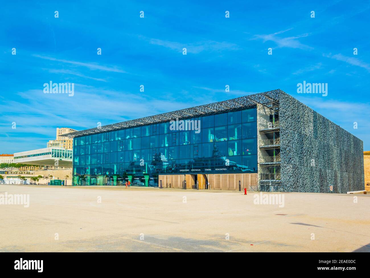 Mucem Museum of European and Mediterranean Civilisations at Marseille ...