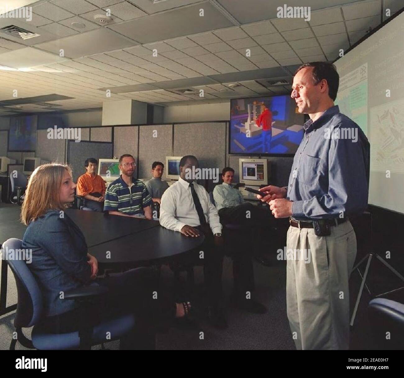 NIST Advanced Manufacturing Systems And Networking Testbed Stock Photo ... NIST Advanced Manufacturing Systems And Networking Testbed Stock Photo ...
