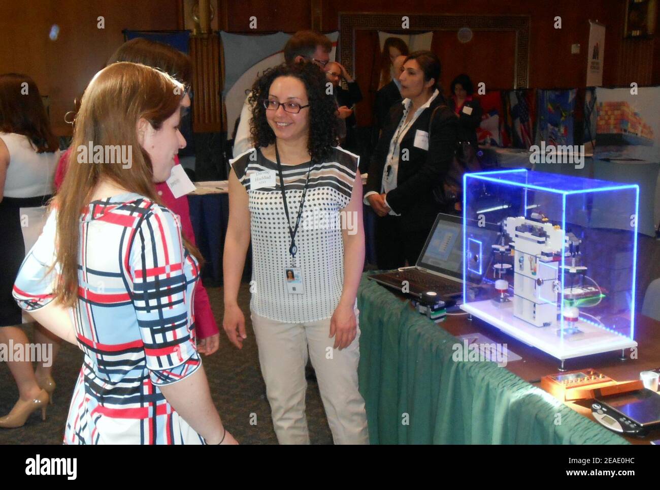 NIST physicist Dr. Darine Haddad (14152605568 Stock Photo - Alamy