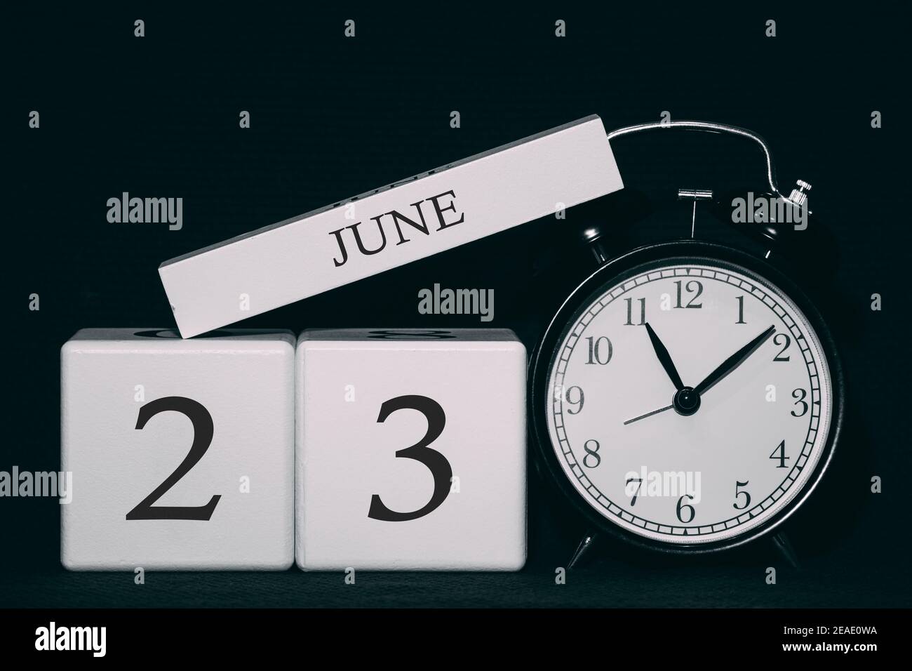 June 23 date calendar change hi-res stock photography and images - Alamy