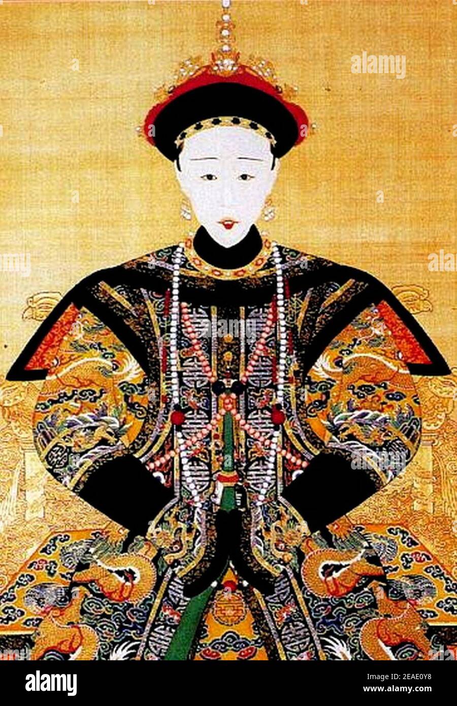 Niuhuru Empress Xiao Quan Cheng Stock Photo - Alamy