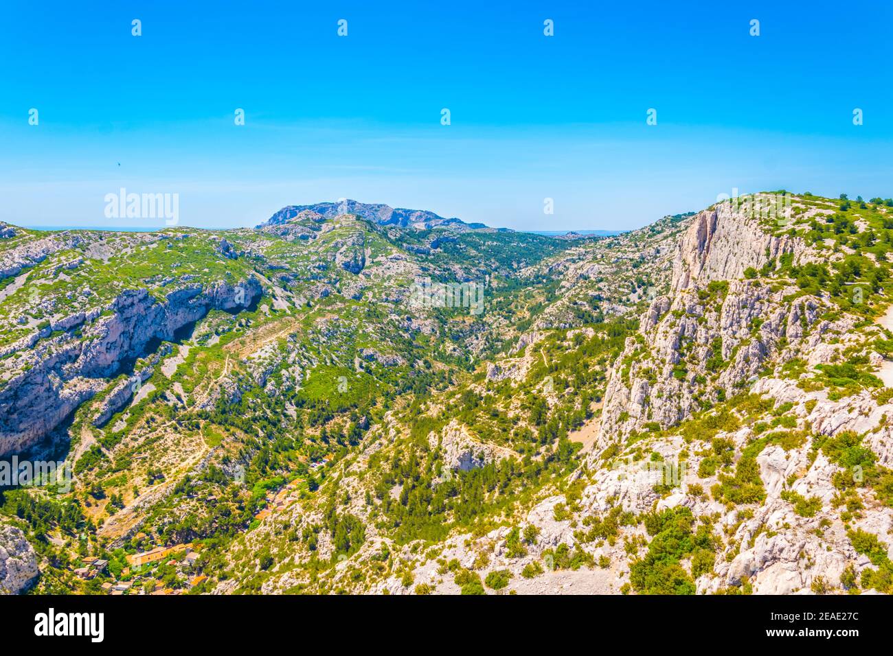 Les Calanques national park in France Stock Photo - Alamy