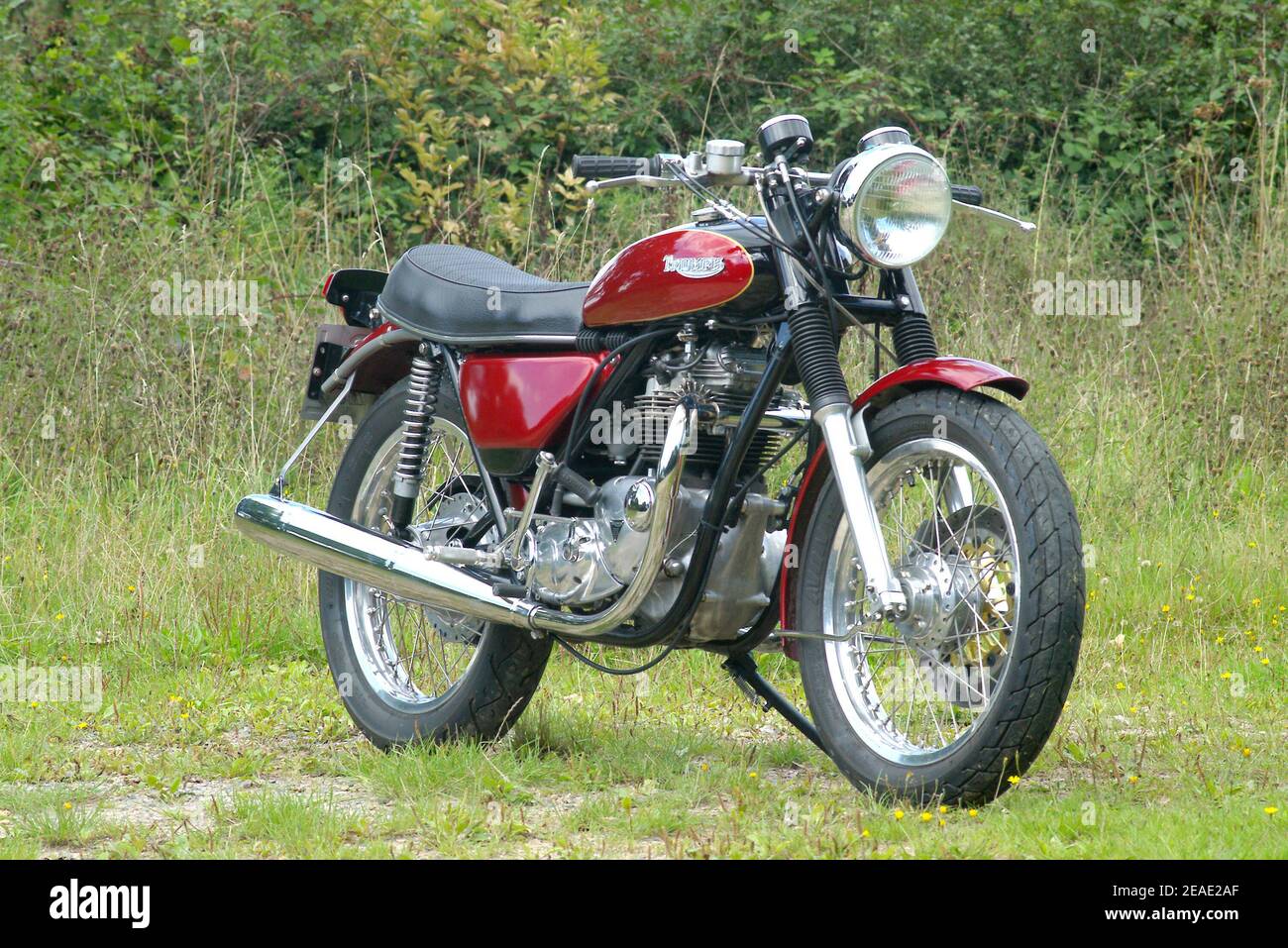 1971 Triumph Bandit Special 750cc Stock Photo - Alamy