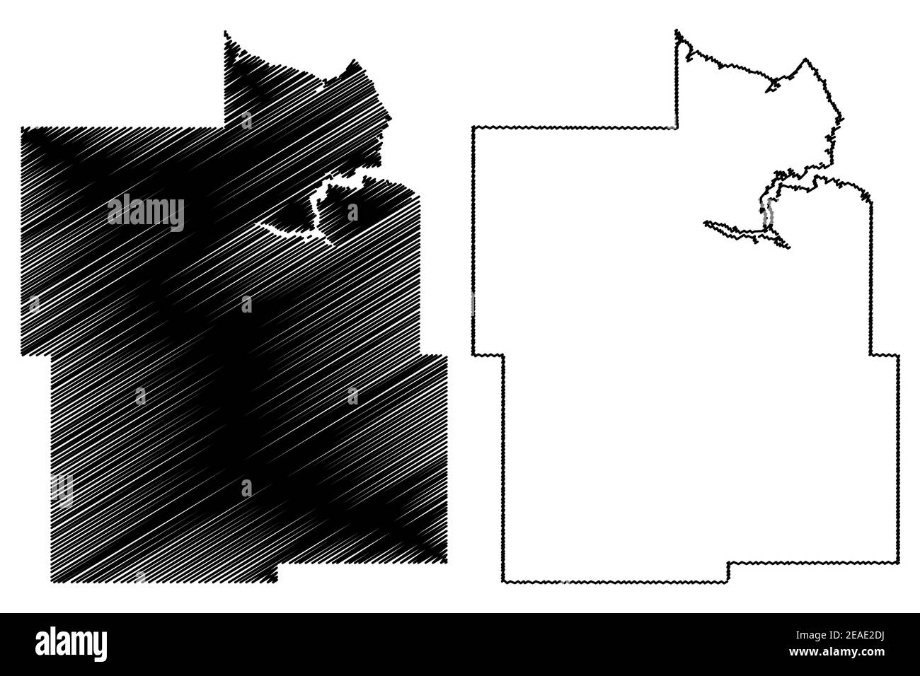 Map of manning Stock Vector Images - Alamy