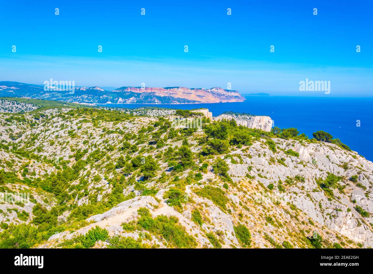 Les Calanques national park in France Stock Photo - Alamy