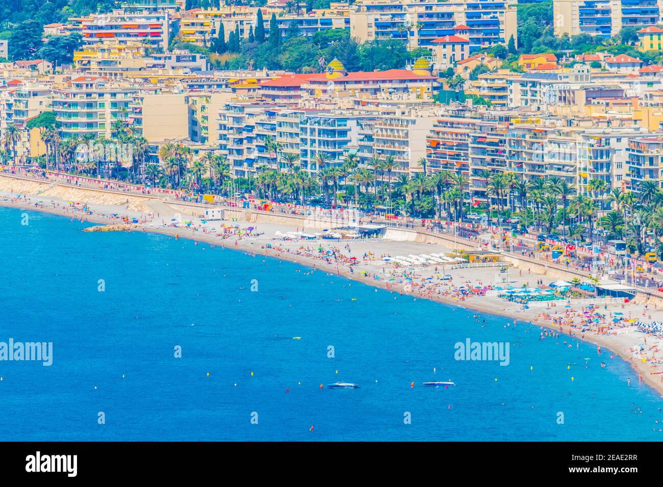 Seaside of Nice, France Stock Photo - Alamy