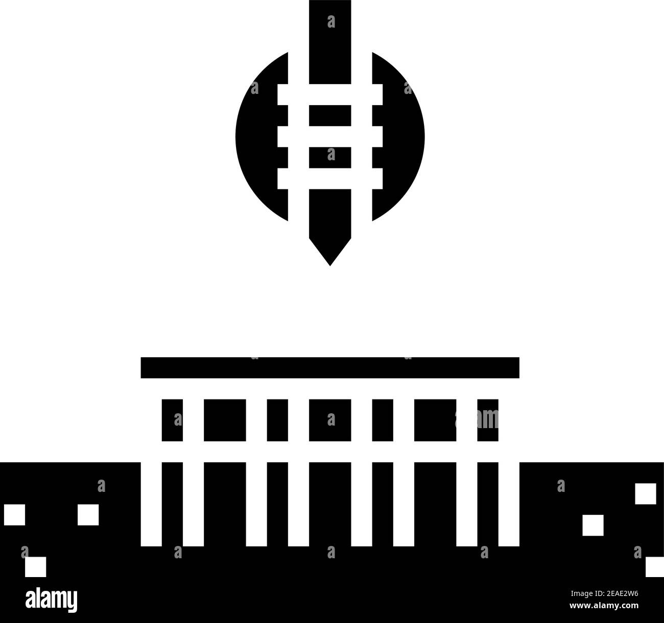 pile screw foundation glyph icon vector illustration Stock Vector Image ... pile screw foundation glyph icon vector illustration Stock Vector Image ...