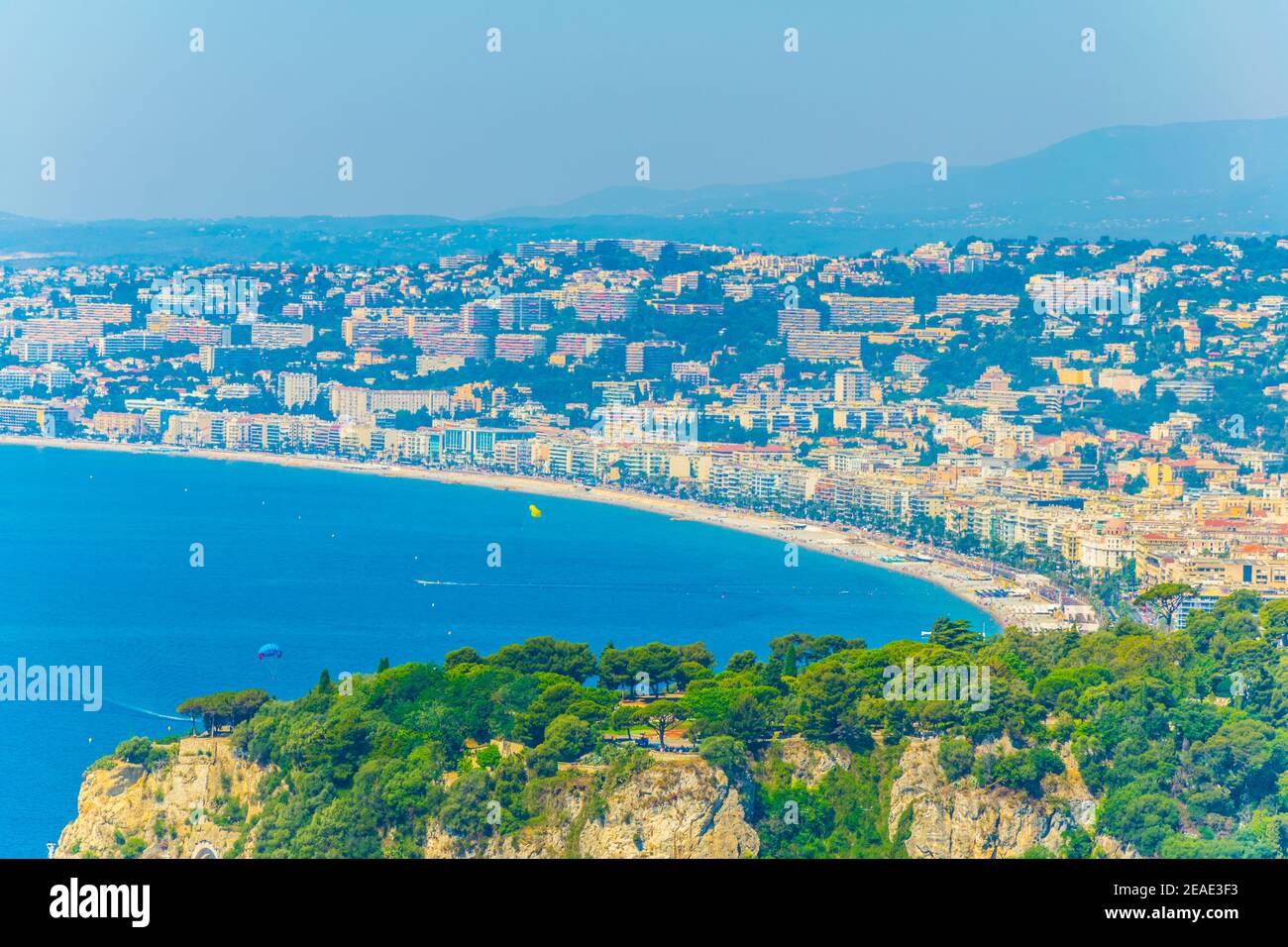 Seaside of Nice, France Stock Photo - Alamy