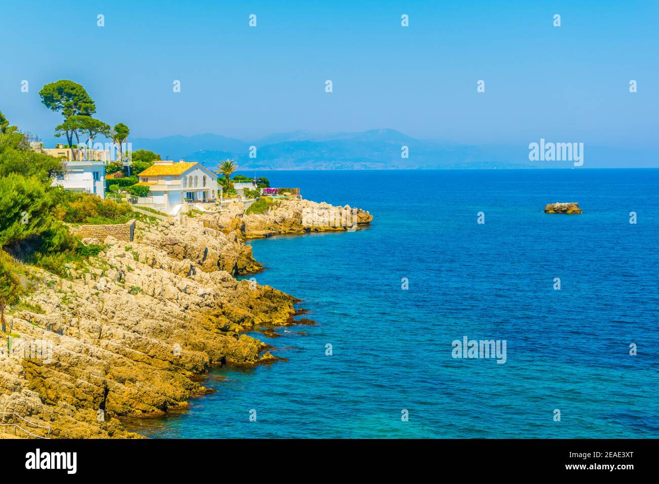Cap d'antibes in France Stock Photo - Alamy