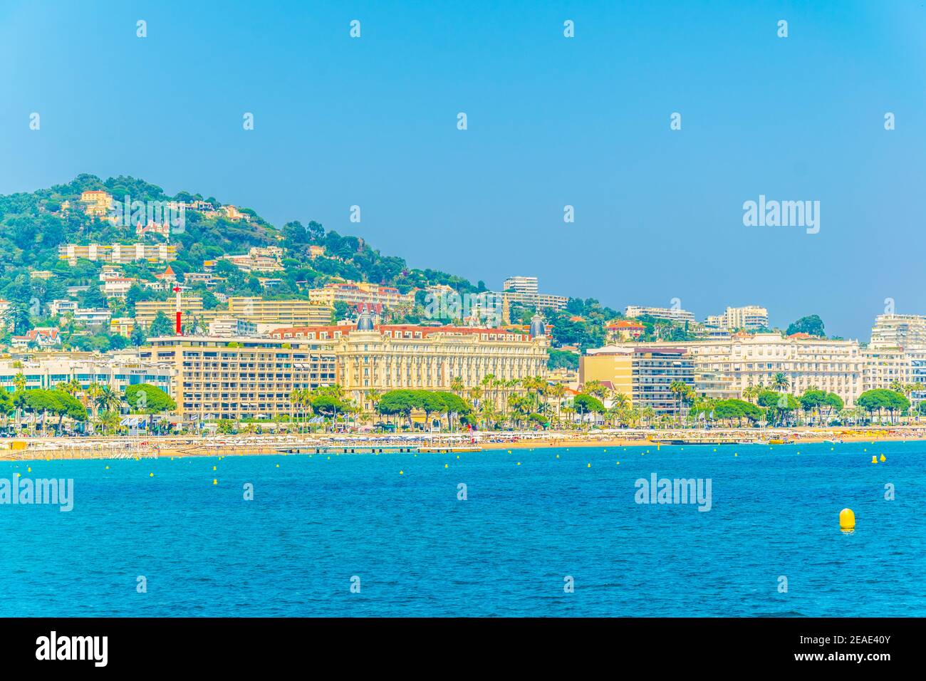 Seaside of cannes, France Stock Photo - Alamy