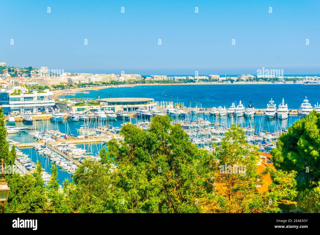 Aerial view of Cannes Stock Photo - Alamy