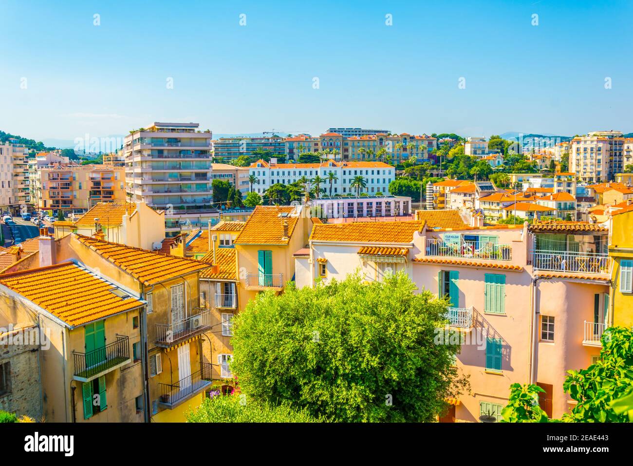 Rooftops of Cannes, France Stock Photo - Alamy