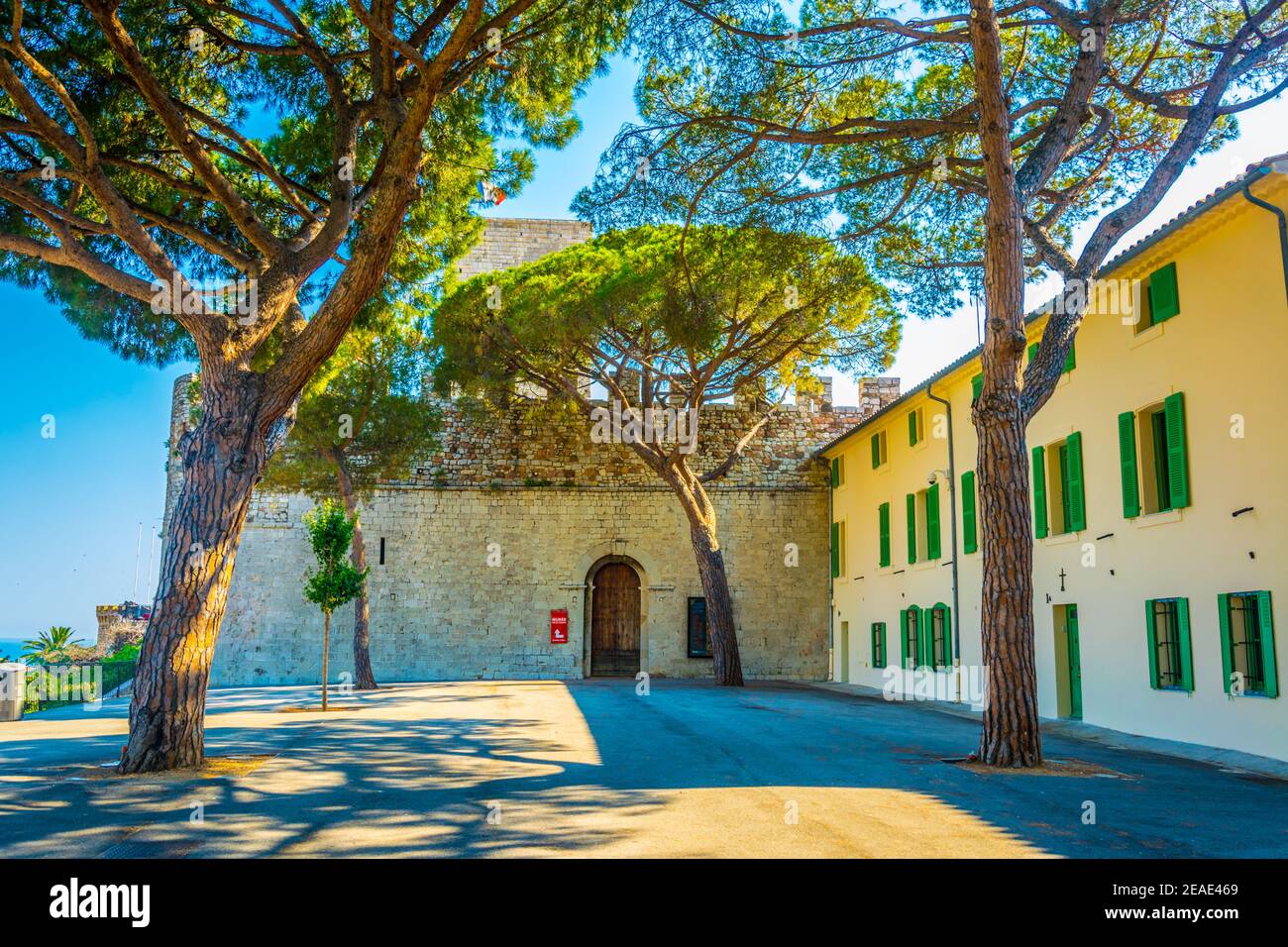Museum de la castre in Cannes, France Stock Photo - Alamy