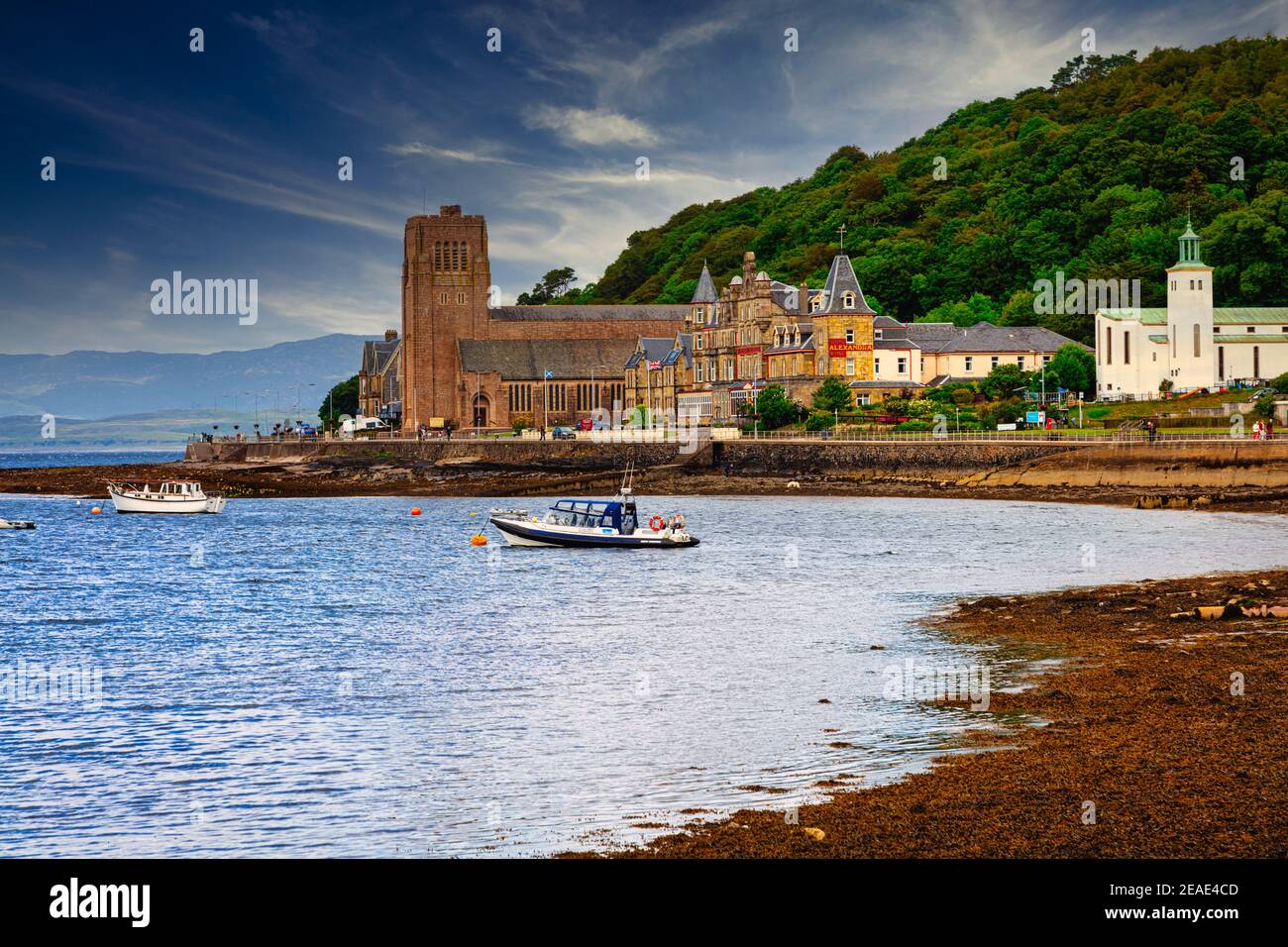 Oban Bay, Gateway to the Isles and the Seafood Capital of Scotland, Oban, Argyll and Bute ...