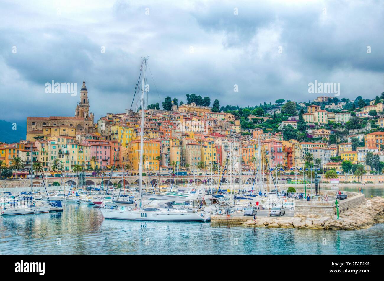 Marina at Merton, France Stock Photo - Alamy