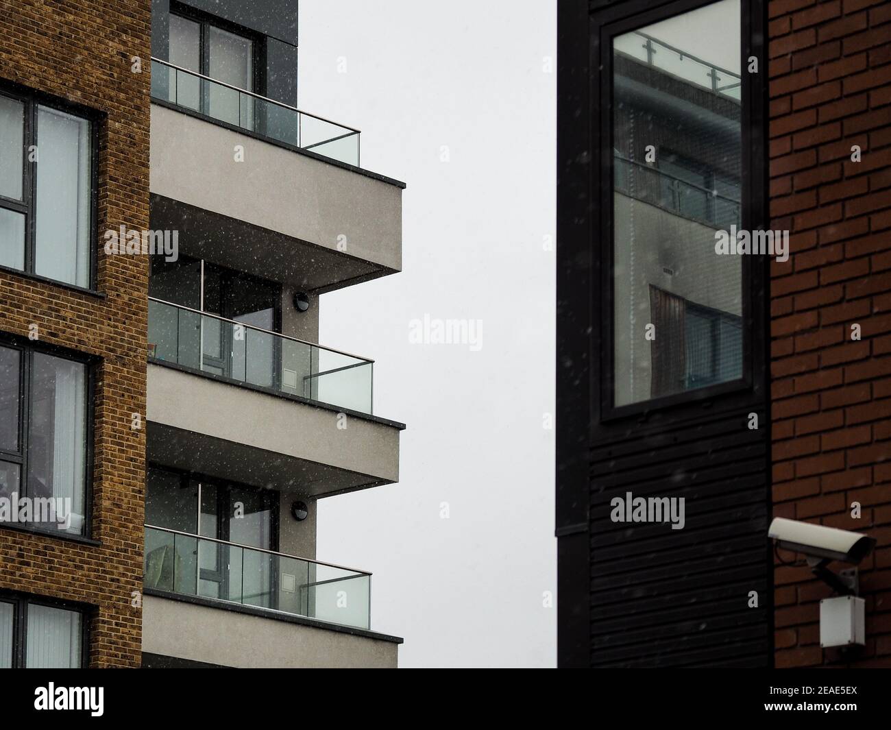 London New Build Stock Photo - Alamy