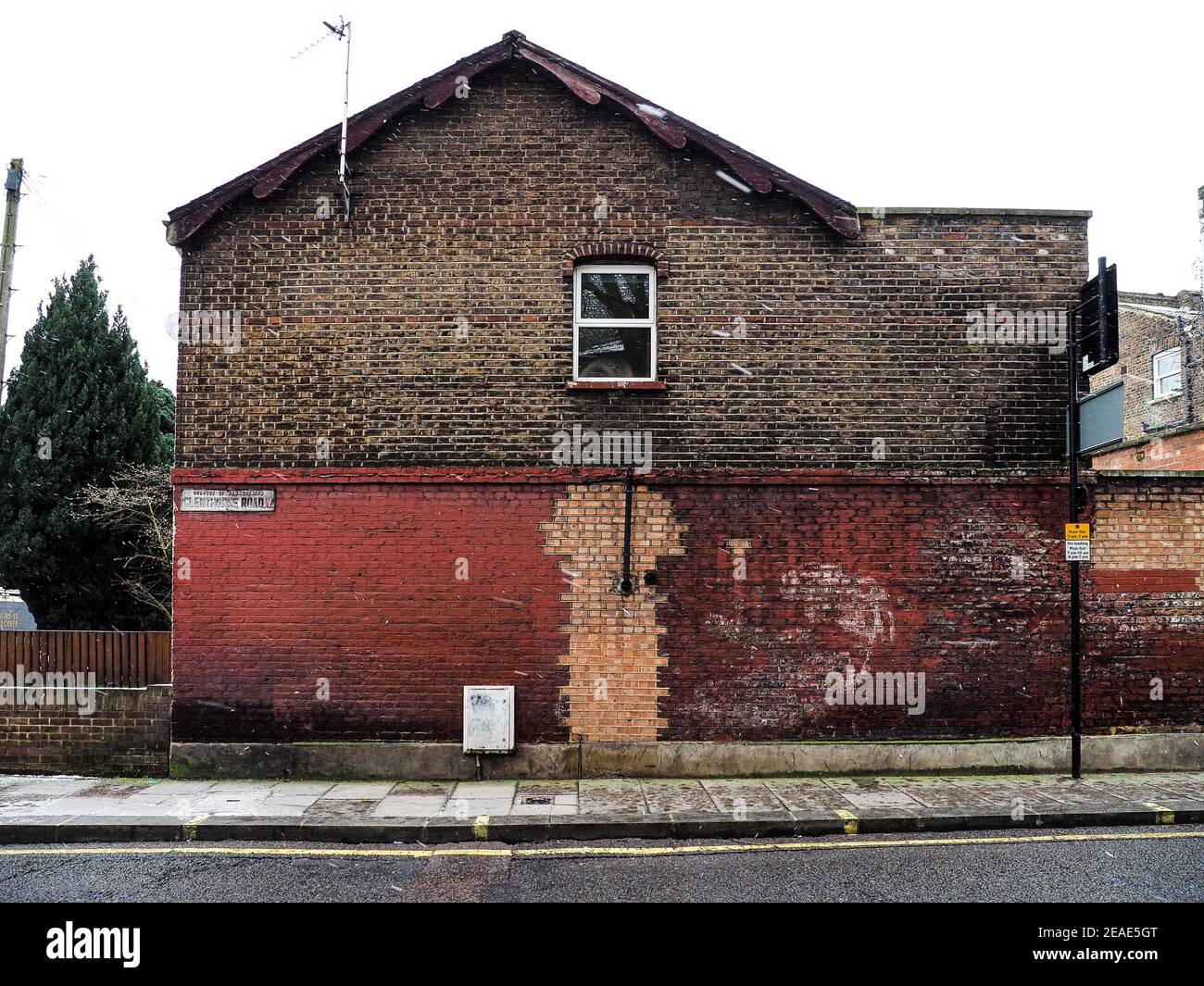 Bricked up Door Stock Photo - Alamy