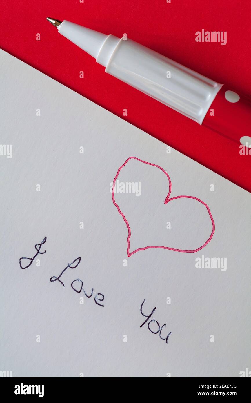 Always Love You Written In Pen