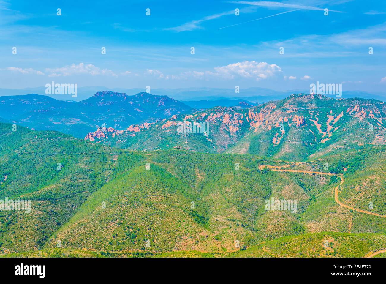 Esterel Massif in France Stock Photo - Alamy