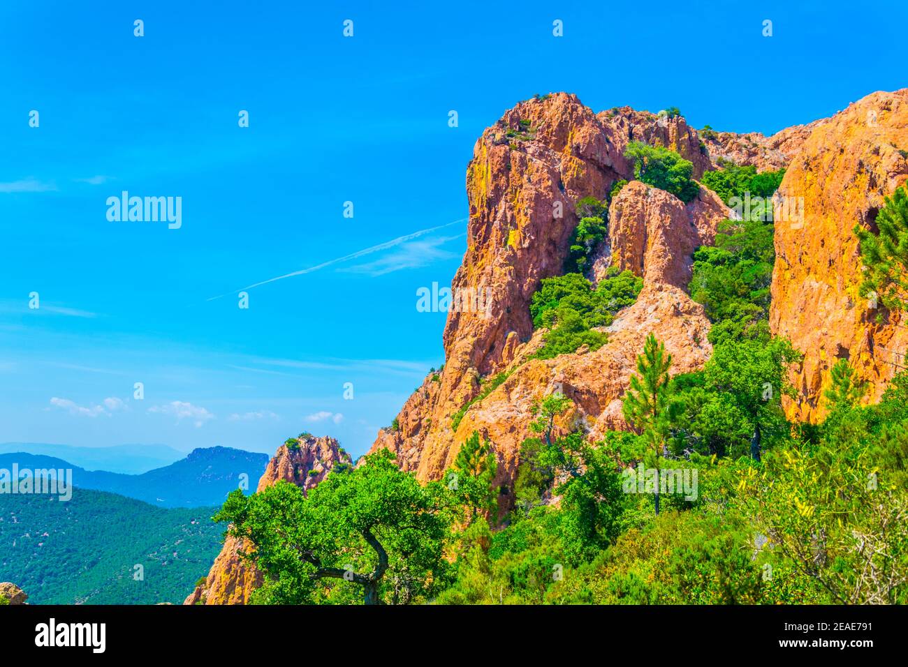 Pic du Cap Roux at Esterel Massif in France Stock Photo - Alamy