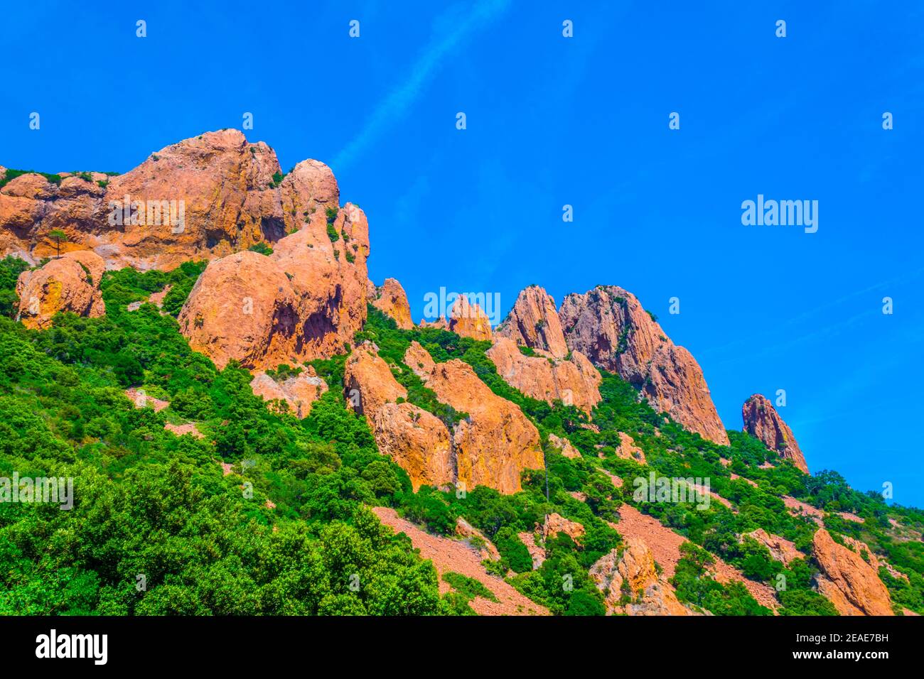 Pic du Cap Roux at Esterel Massif in France Stock Photo - Alamy